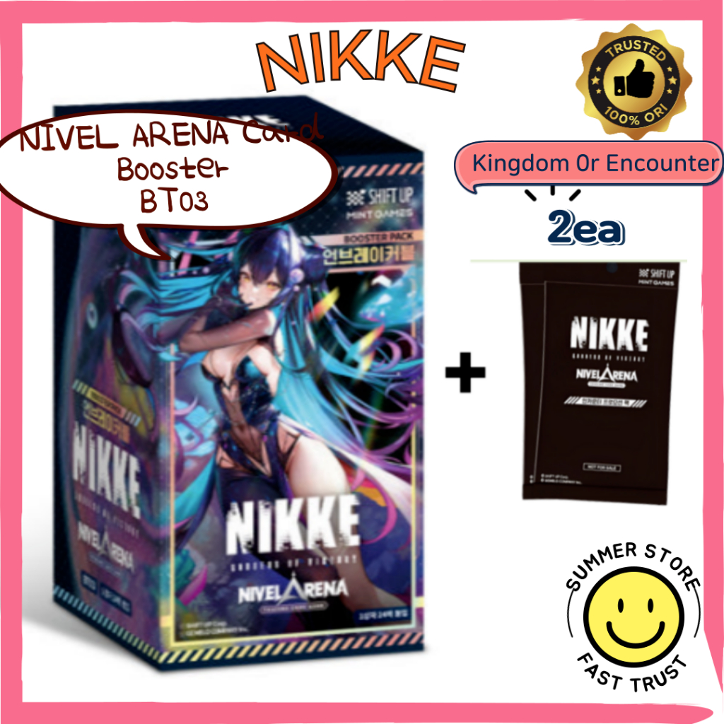 [NIVEL ARENA] Korea BT03 NIKKE Goddess Of Victory NIVEL ARENA Card Unbreakable Booster Korean ...