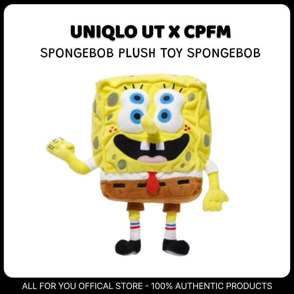 [Uniqlo UT x CPFM x SpongeBob] Plush Toy SpongeBob | Shopee Malaysia