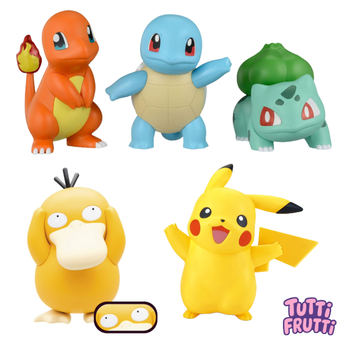 [Pokémon] Quick and Easy Snap-fit Model Kit Figure (Available in 5 ...