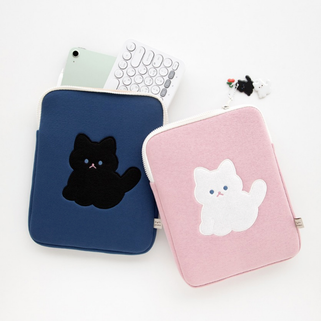 kr Cute Illustration Tablet PC Pouch 4 types 11 inch 13 inch | Shopee ...