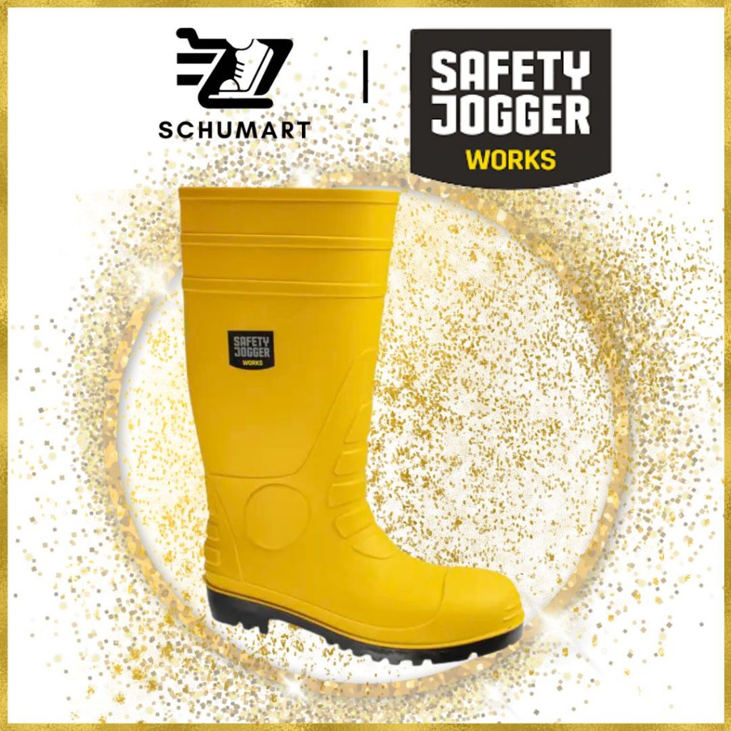 Safety Jogger Apollo High slip Resistant PVC Safety Boots S5 | Shopee Malaysia