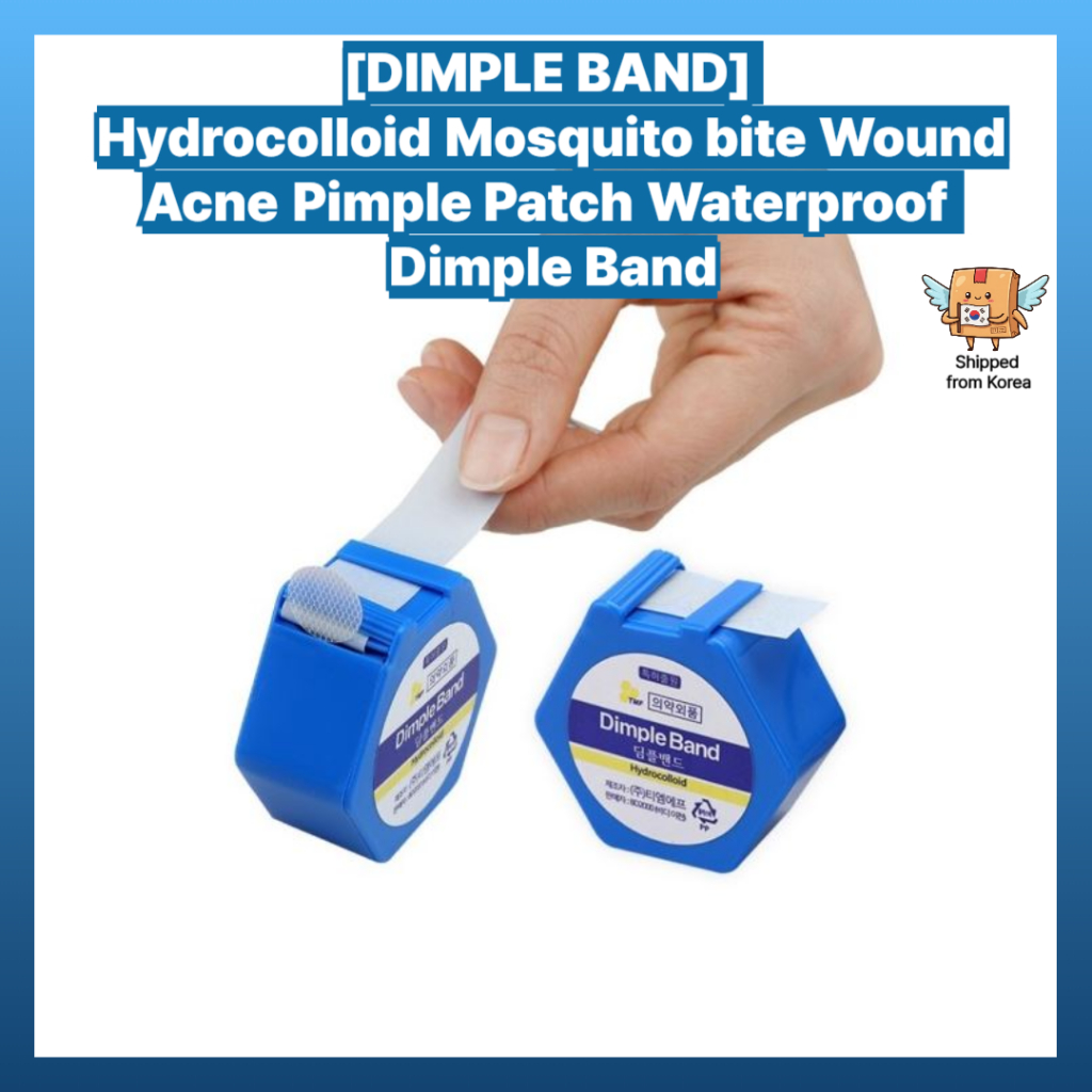 [DIMPLE BAND] Hydrocolloid Mosquito bite Wound Acne Pimple Patch ...