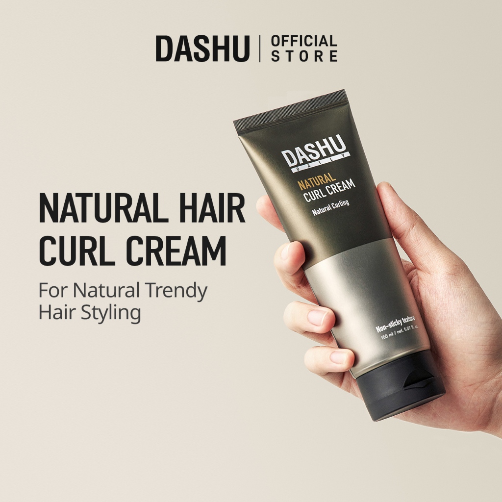 [DASHU] Daily Natural Hair Curl Cream 150ml(Hair Essence, Free of ...