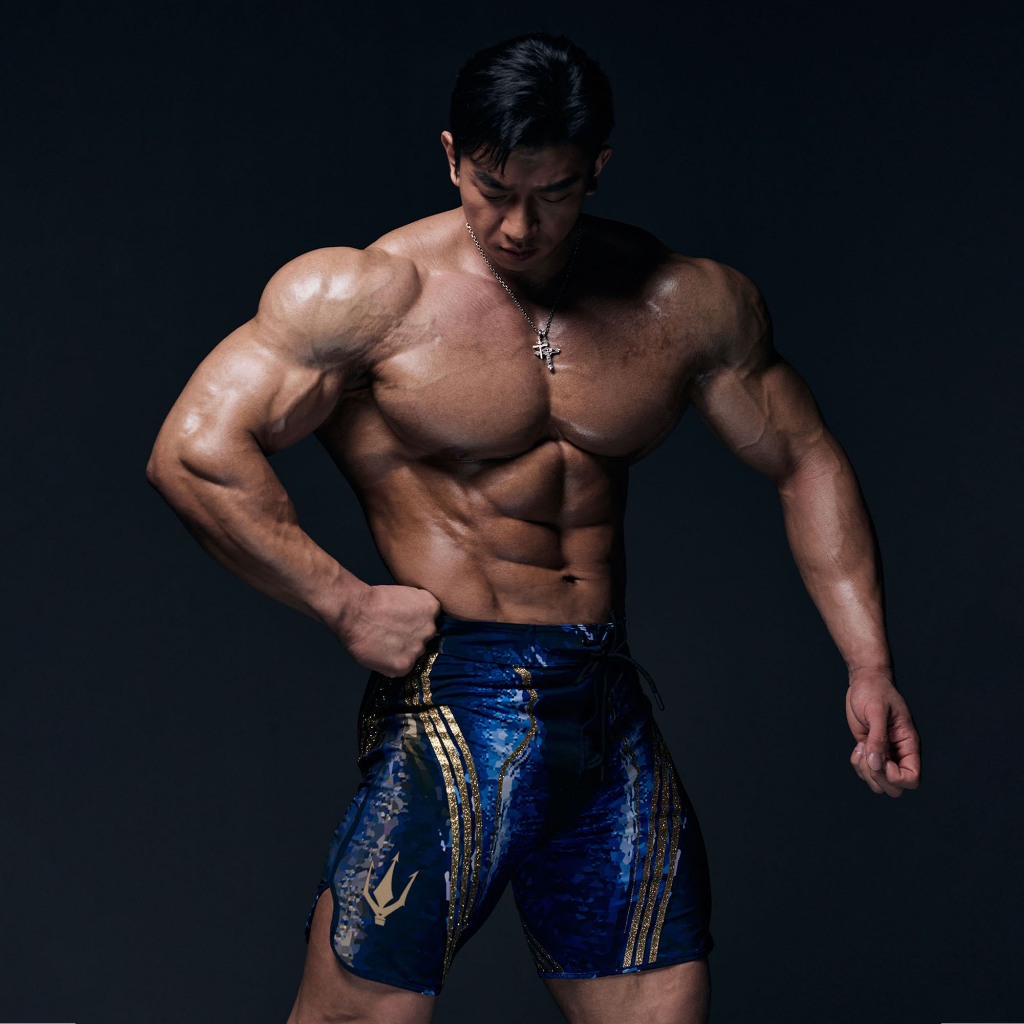 FIED Olympia IFBB NPC SSA Men's Physique [Warrior Deep Blue] | Shopee Malaysia
