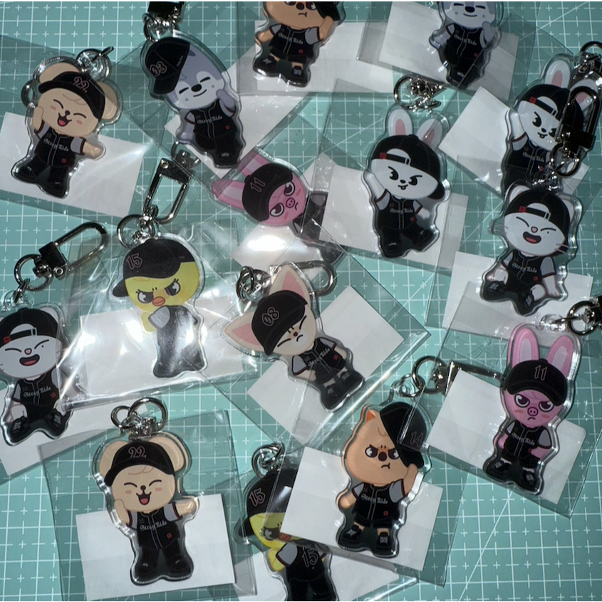 [ Stray Kids ] dominATE Japan Pop Up Store Workshop Keyrings (Limited ...