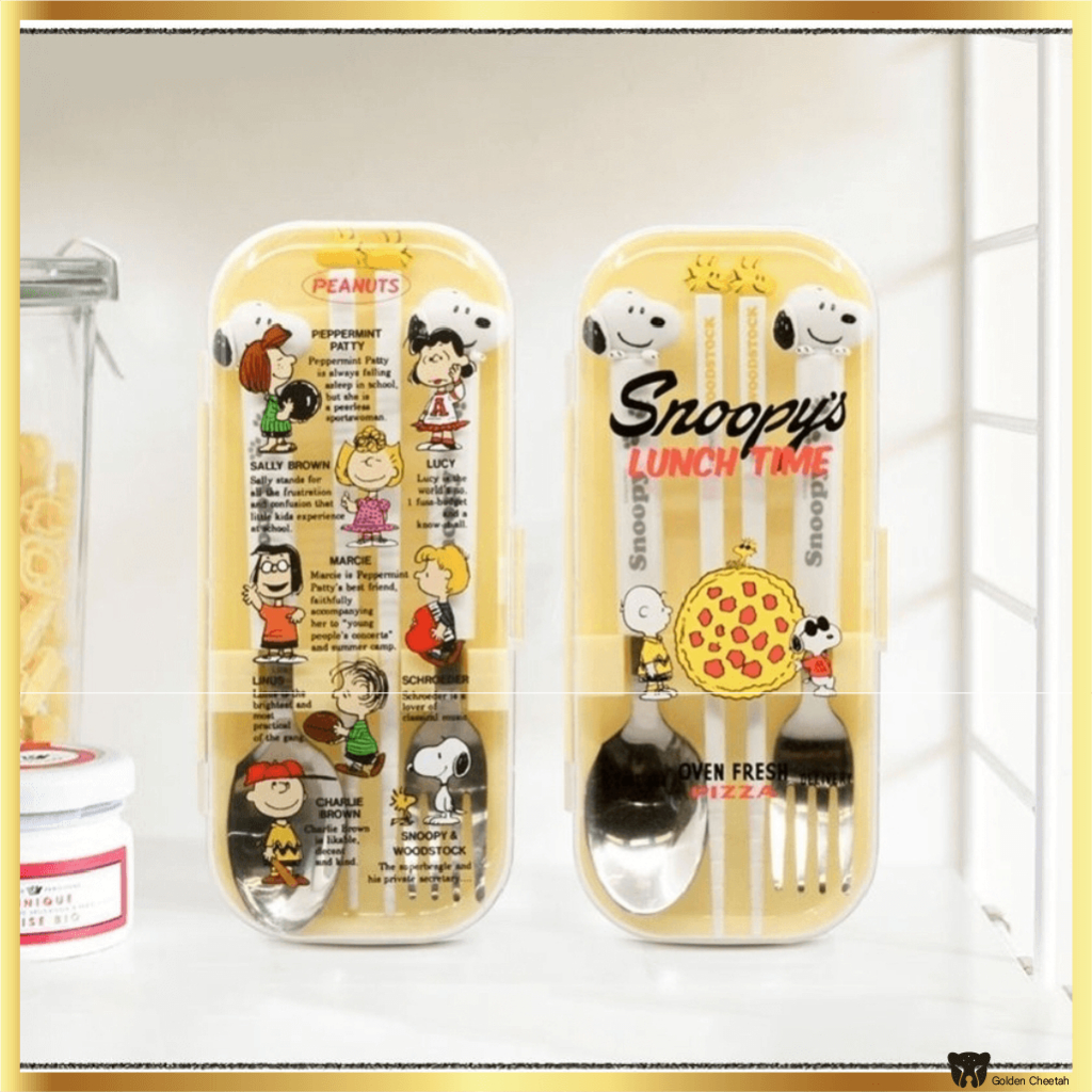 Bo Cuisine Snoopy Figure Cutlery Set 2 Types | Shopee Malaysia