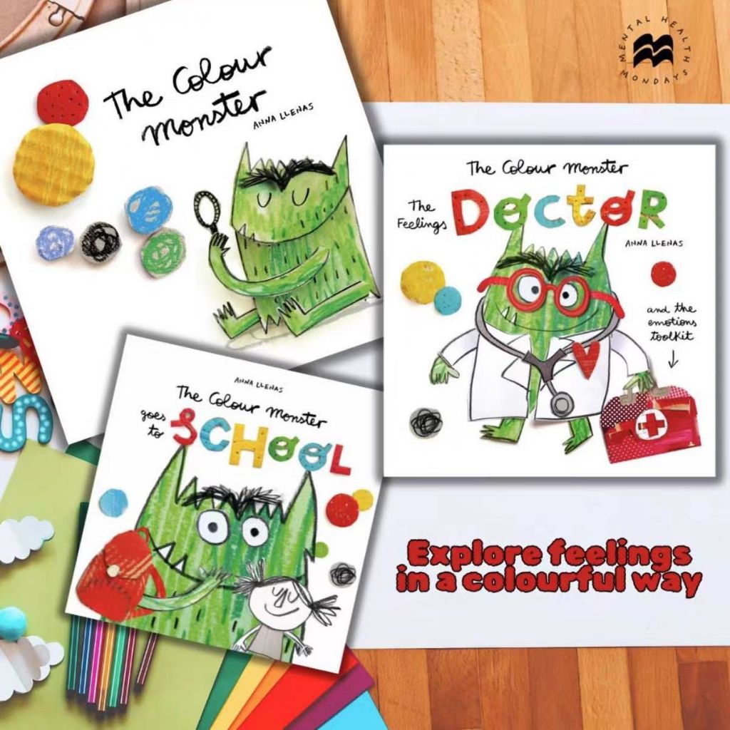 The Color Monster: A Story about Emotions Kids Books Children Books ...
