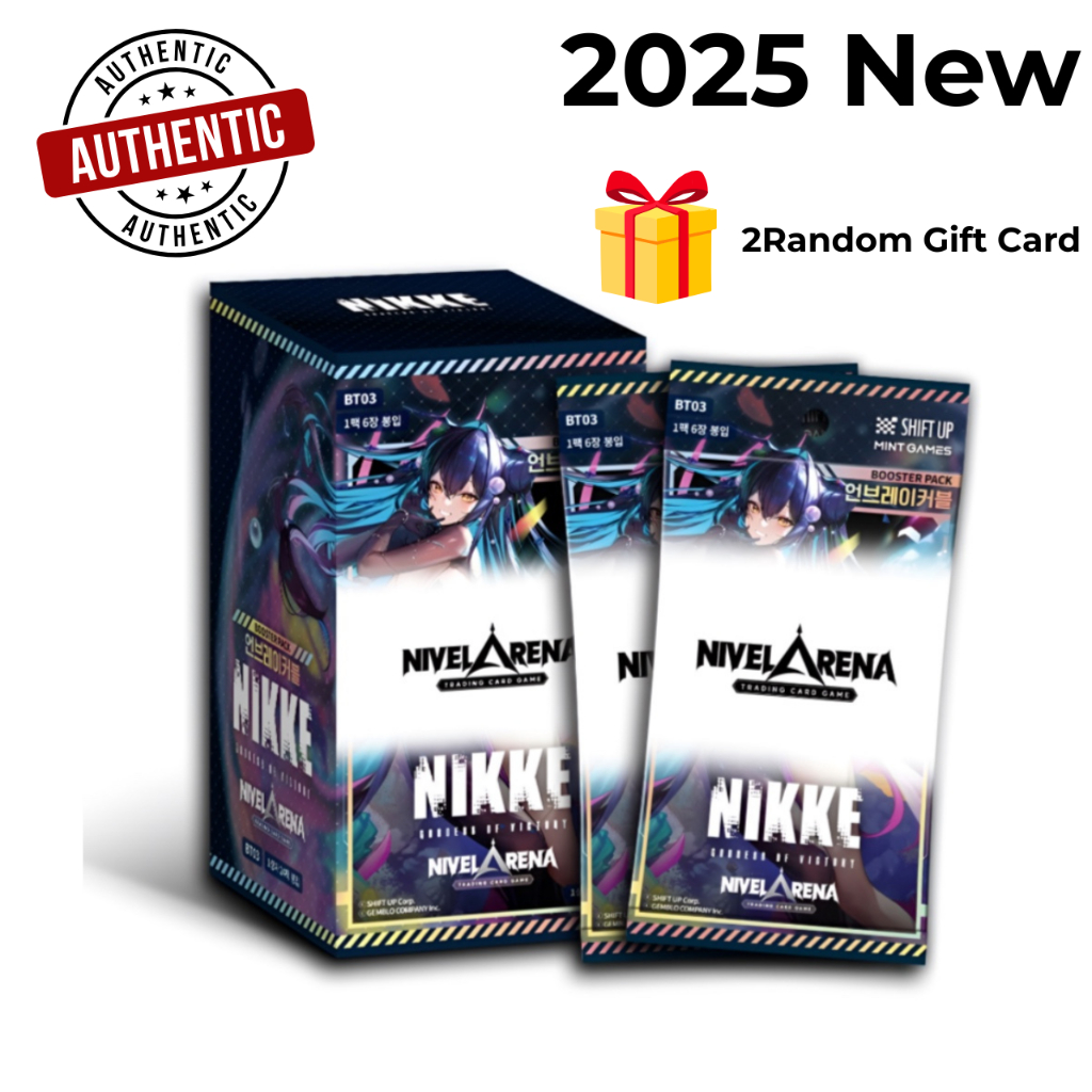 [NIVEL ARENA] Korea BT03 NIKKE Goddess Of Victory NIVEL ARENA Card Unbreakable Booster Korean ...