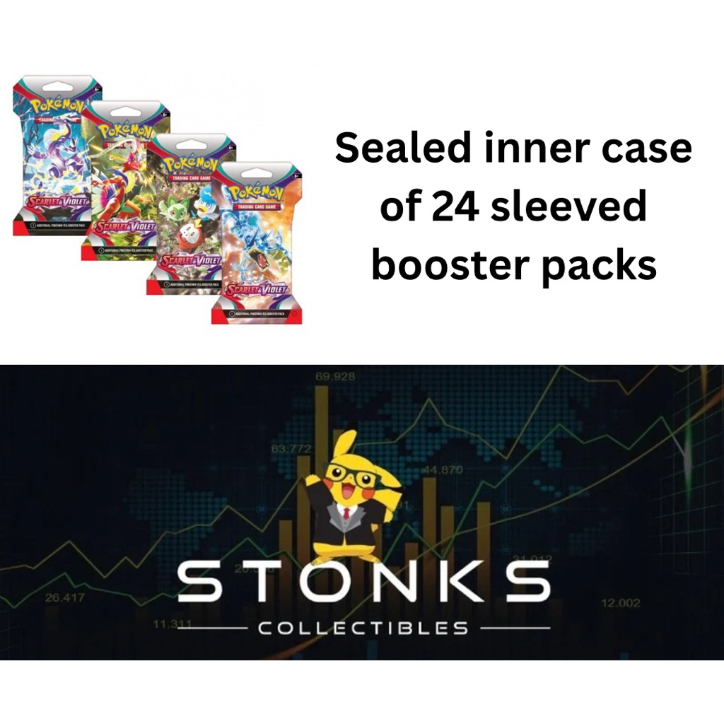 Pokemon TCG SV01 Scarlet & Violet Base set sleeved booster packs ...