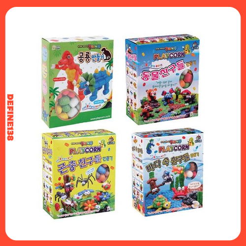 Playcorn Dinosaur & Friends 4-Model Craft Kit | Shopee Malaysia