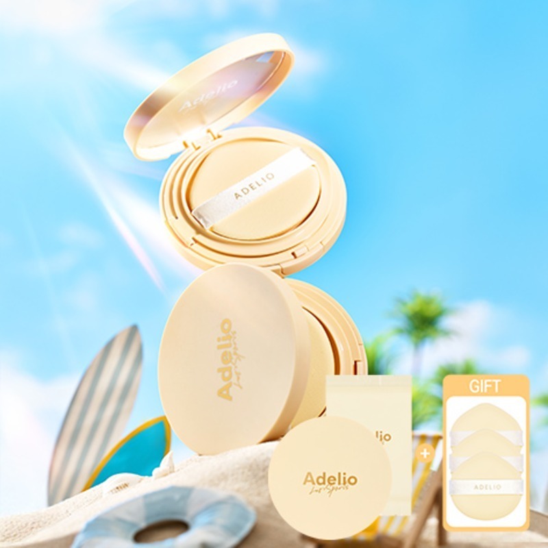 Adelio Mild Tone-Up Sun Cushion Set (25g) | Shopee Malaysia