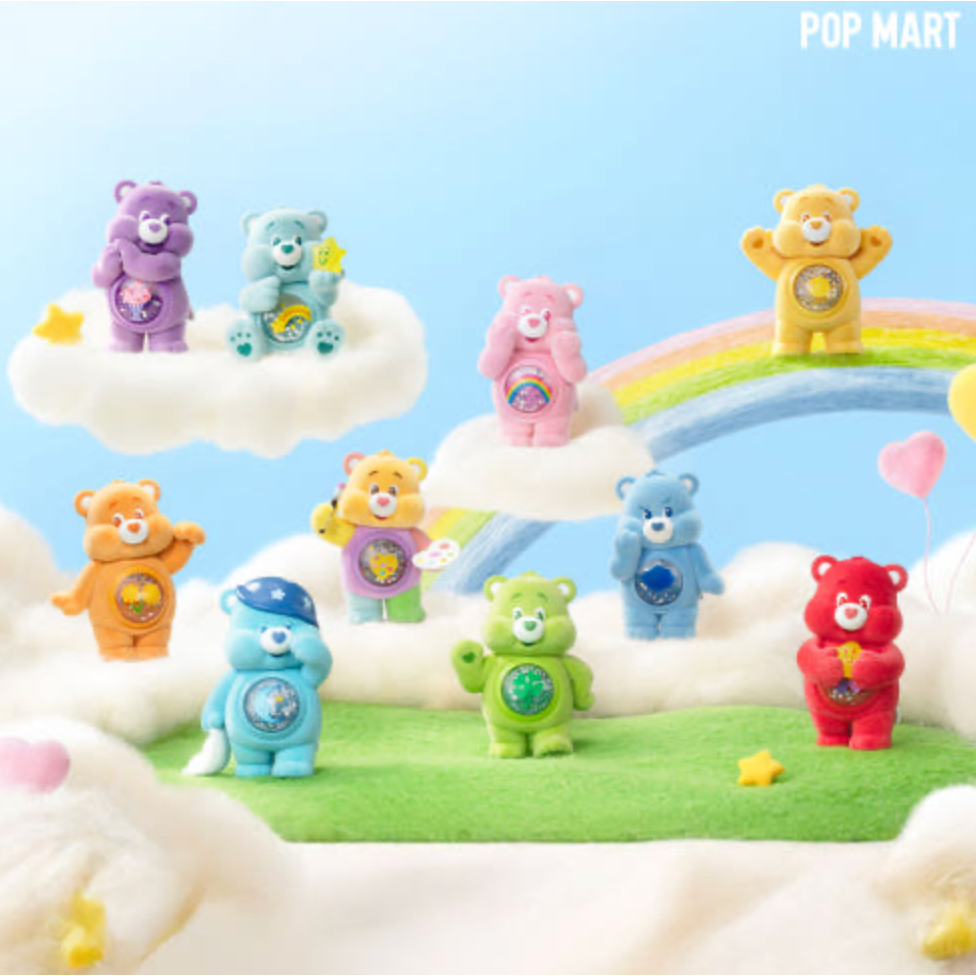 [POP MART] Care Bears Colorful Hug Series - Random Blind Box Figure 1pc ...