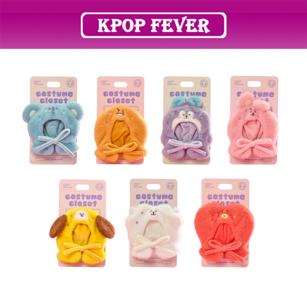 BTS X BT21 [The Journey] Star Core Hoodie Cape | Shopee Malaysia