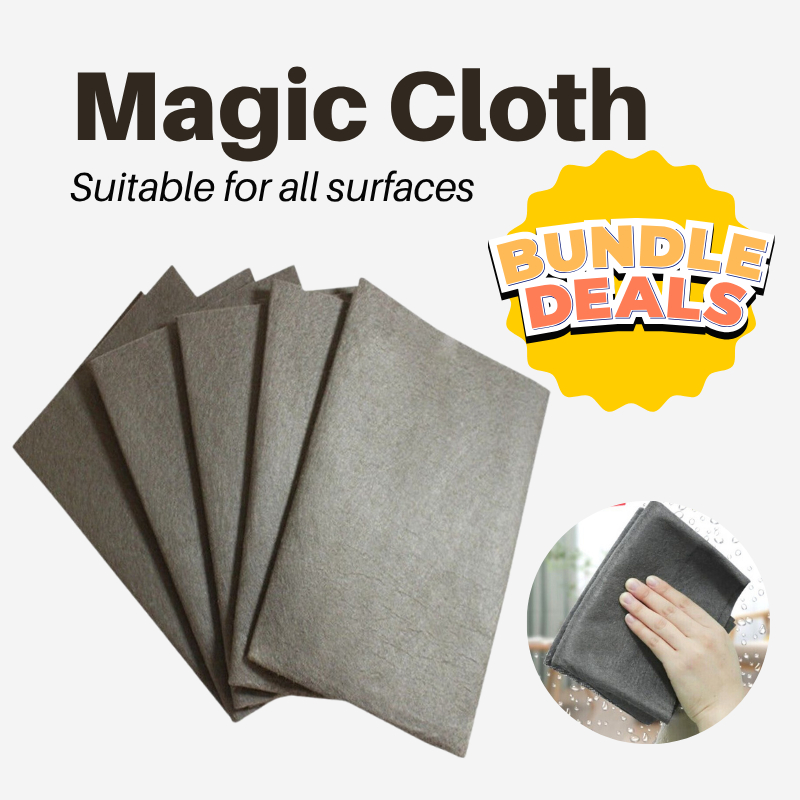 [Bundle Deal] Magic cloth to wipe glass cloth without leaving marks ...