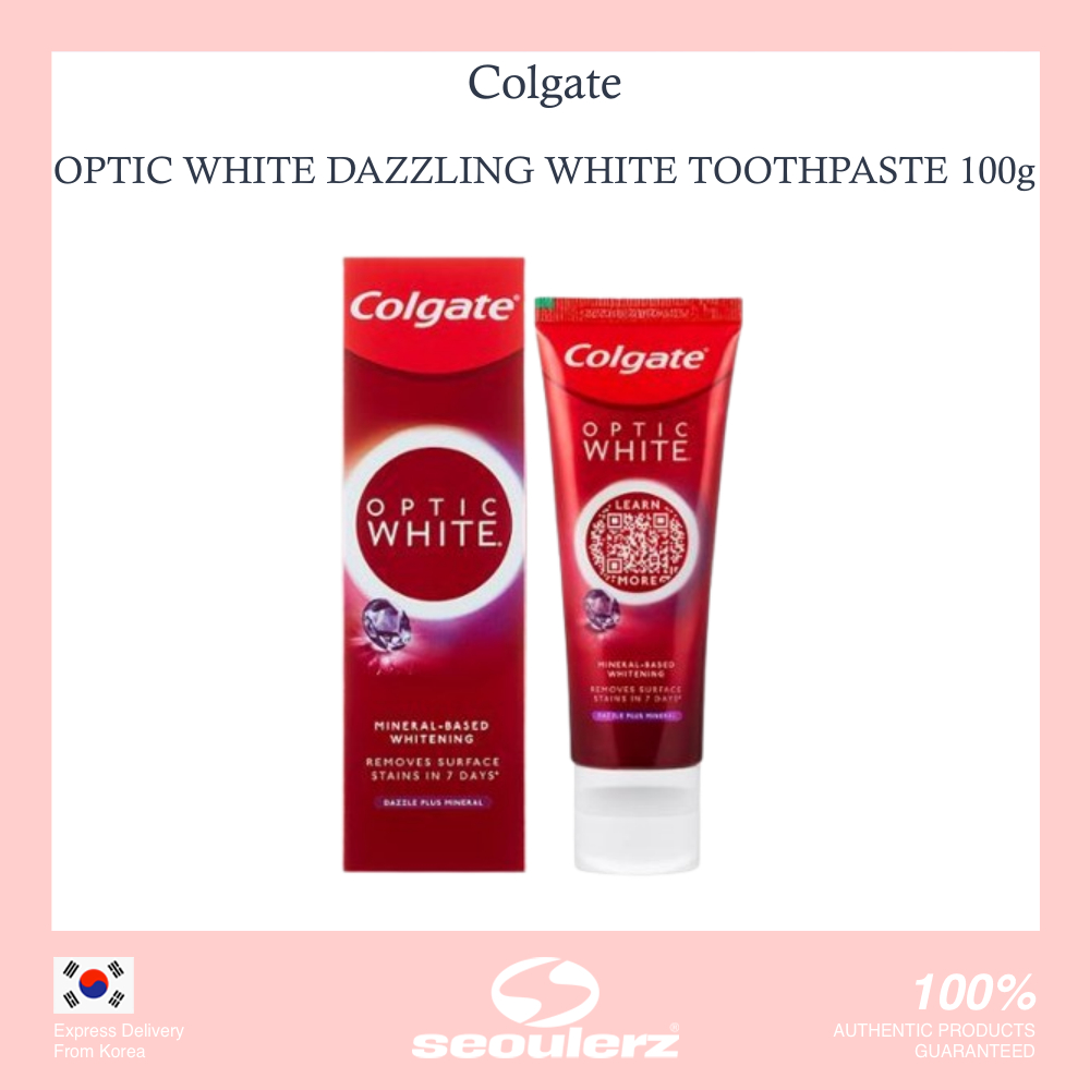 [Colgate] OPTIC WHITE DAZZLING WHITE TOOTHPASTE 100g | Shopee Malaysia