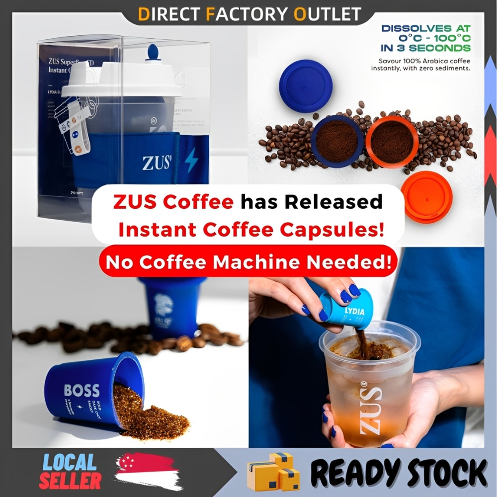 ZUS Superfine Freeze-Dried Coffee Capsules – Boss Blend , Lydia, UNITY ...