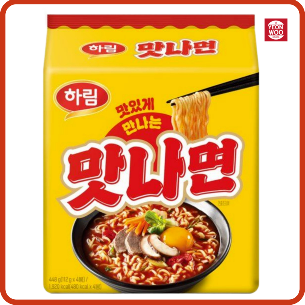 Harim ⚡ New⚡ tastes good Ramen 448g(112g×4) from korea | Shopee Malaysia