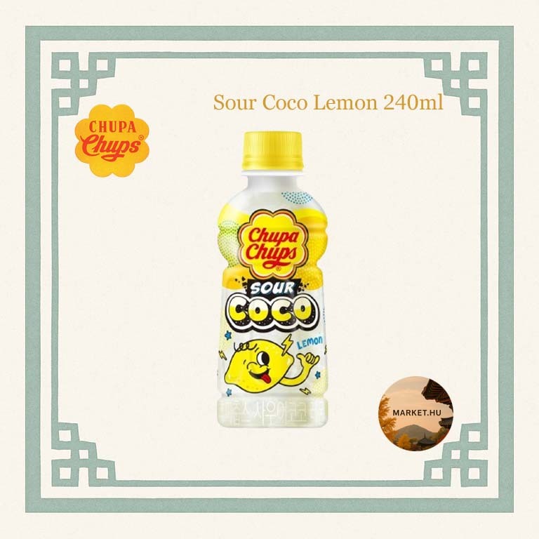 [Chupa Chups] Sour Coco Lemon 240ml/Made in Korea, Nongshim ...