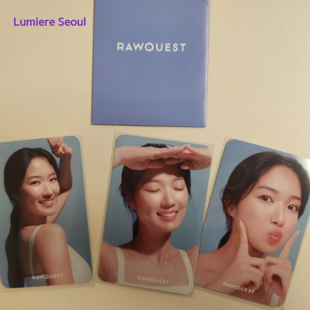 [Lovely Runner] Kim Hye Yoon RAWQUEST Photocard Set – Blue Version | Shopee Malaysia
