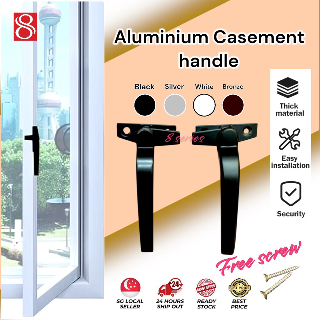 SG SELLER HDB BTO Window Handle Lever Casement Locking Handle | Shopee ...