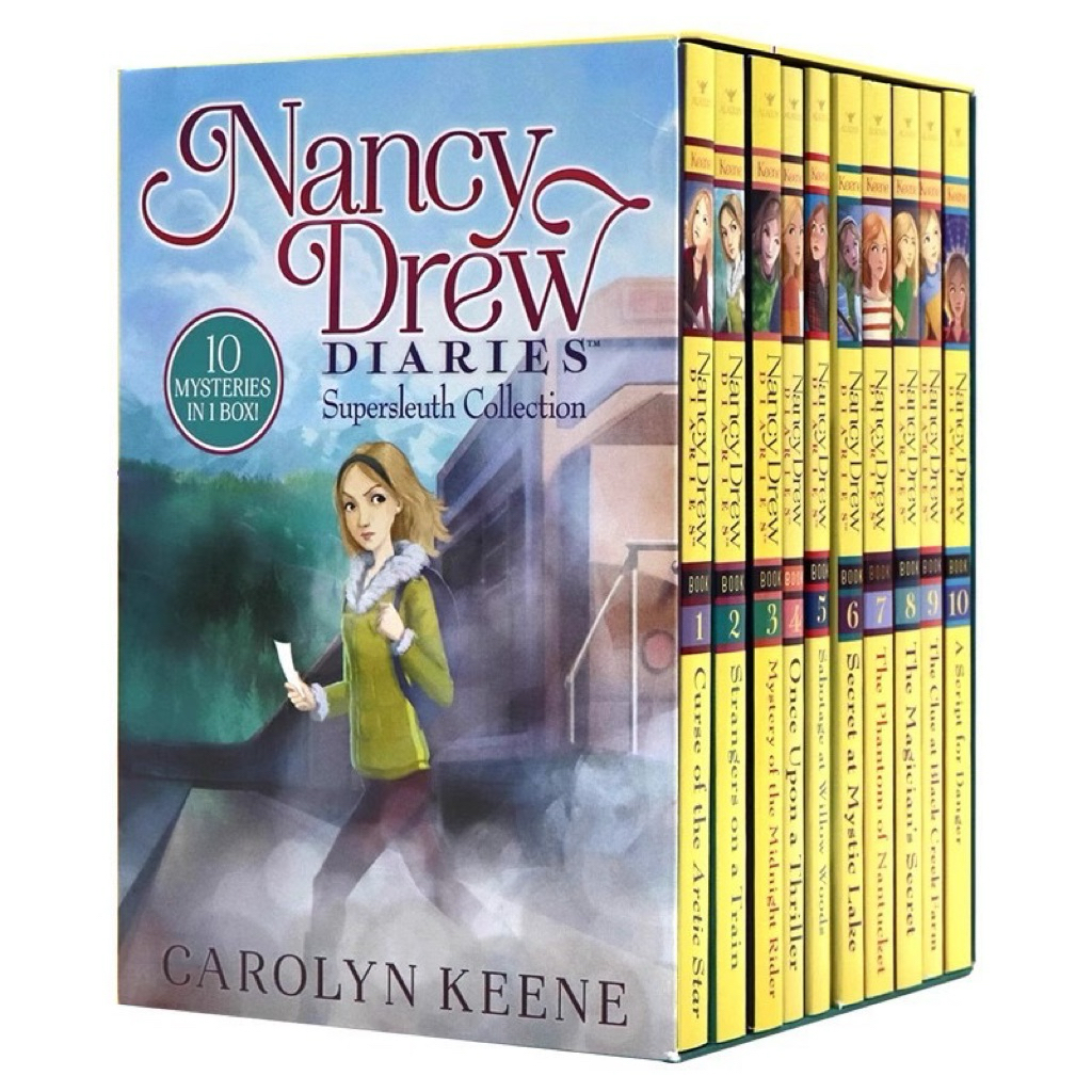 Nancy Drew Diaries Supersleuth Collection by Carolyn Keene (10 Books ...