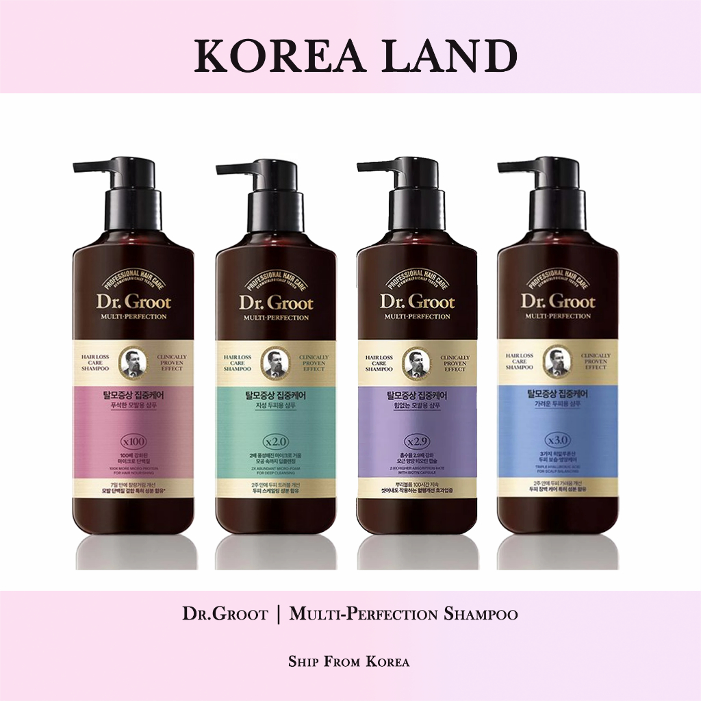 Dr. Groot | Multi-Perfection Hair Loss Care Shampoo for Weak Hair/Dull ...