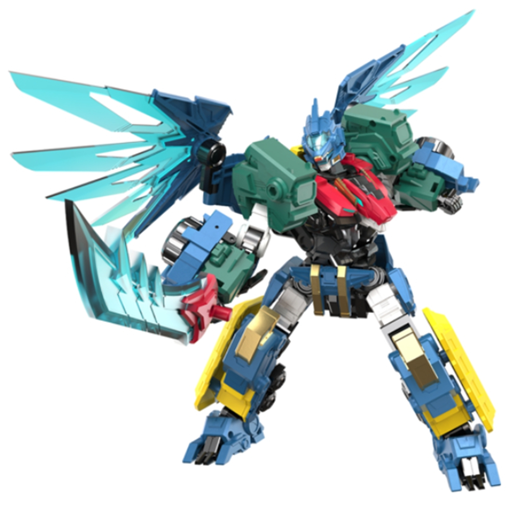 Dinoster Metatron Alpha Transforming Robot Toy Action Figure 2 Modes ...