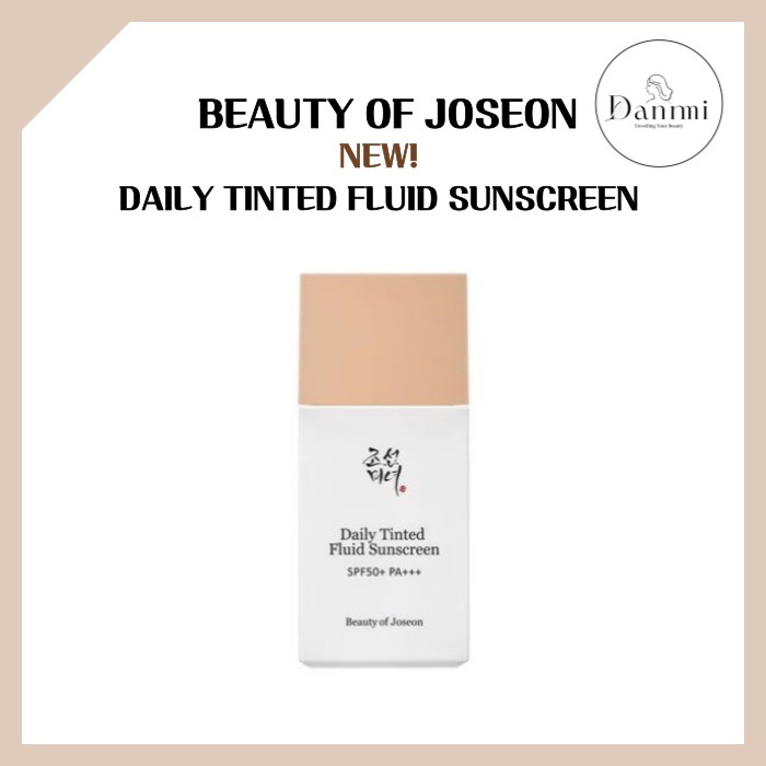 [BEAUTY OF JOSEON] NEW Daily Tinted Fluid Sunscreen SPF50+ PA+++ 50ml | Shopee Malaysia