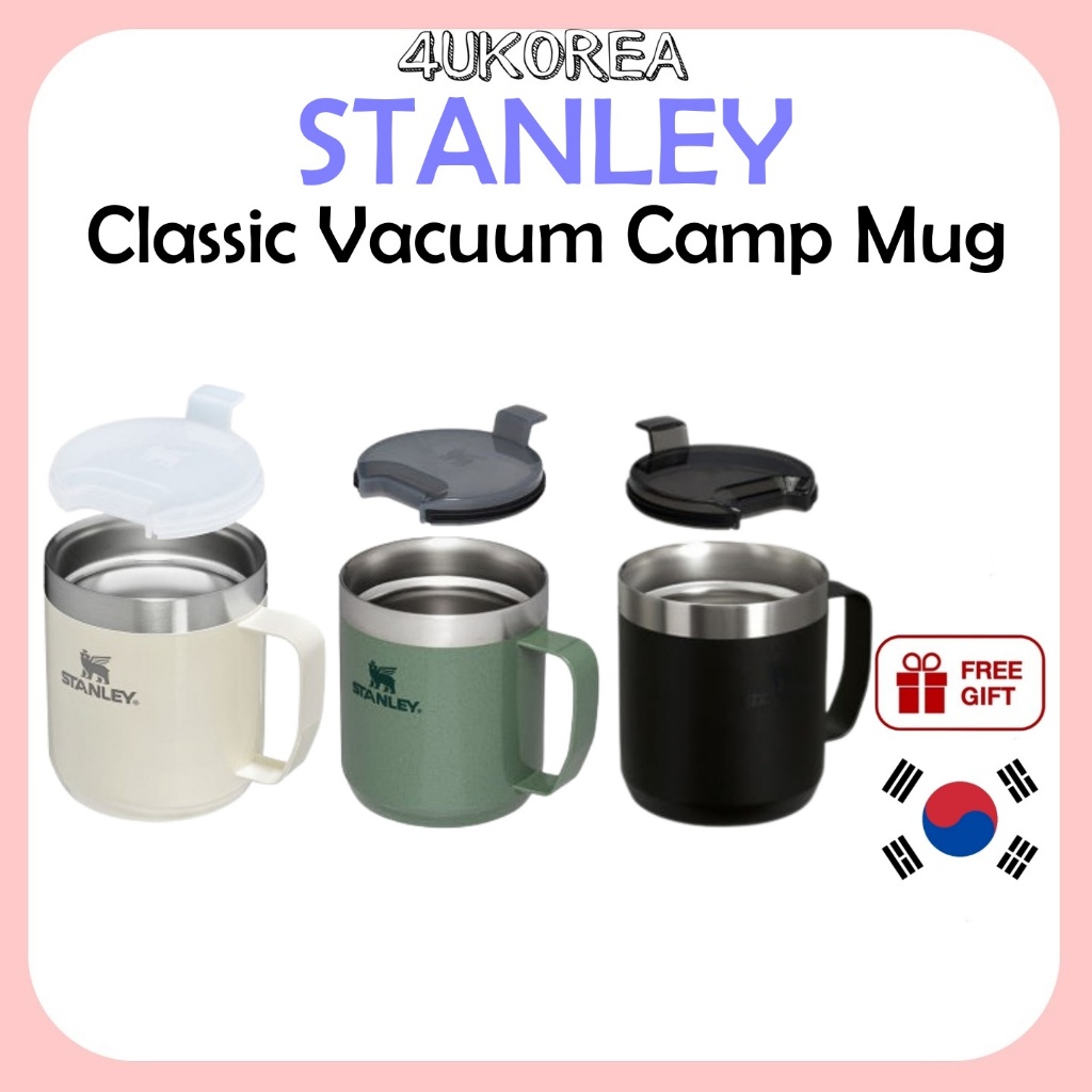 STANLEY Classic Vacuum Camp Mug 354ml – 3 Colors / K-LIVING | Shopee ...