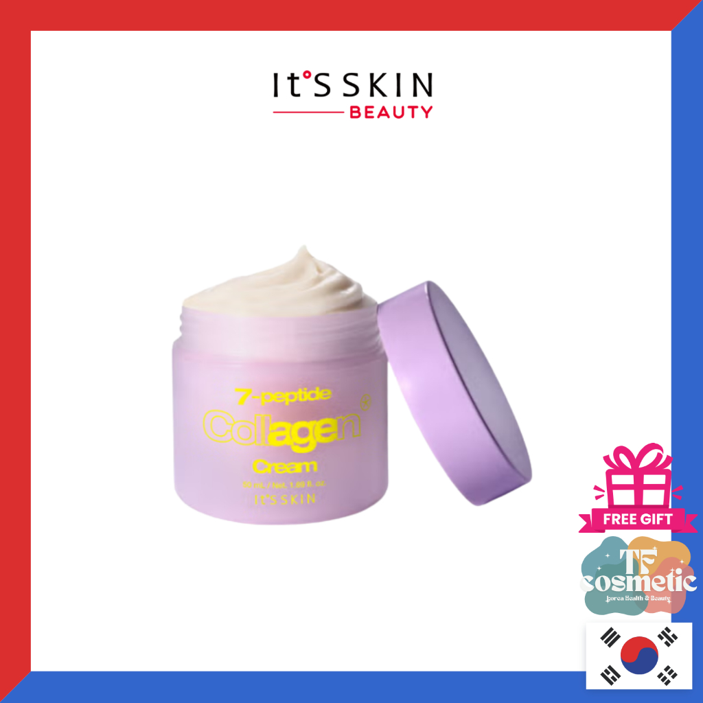 It’s Skin Seven Peptide Collagen Cream 50ml x 1ea / from korea | Shopee ...