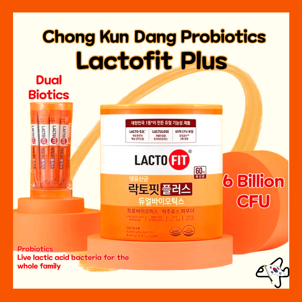Lactofit Plus Probiotics / Chong Kun Dang Lacto fit Plus Dual Biotics ...