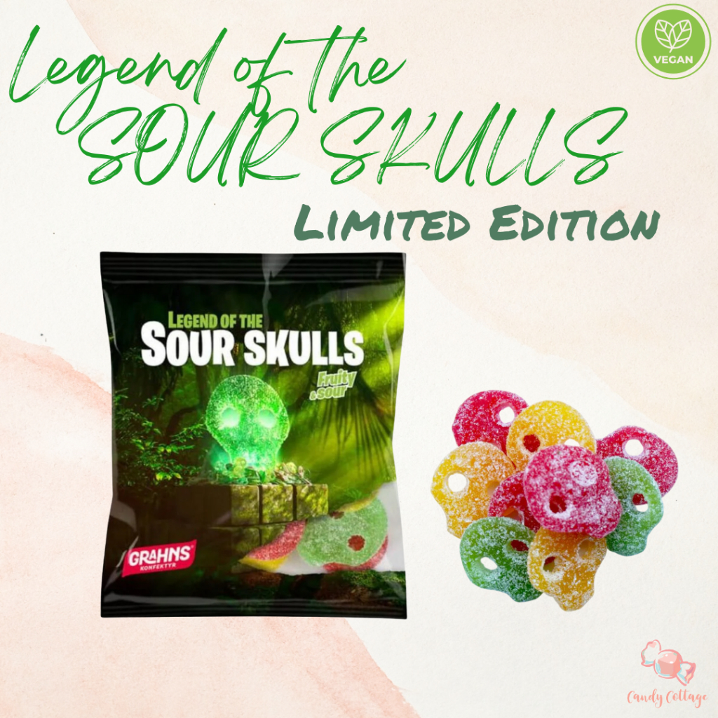 Candy Cottage x Legend of the Sour Skulls - Swedish Candy, Vegan Gummy ...