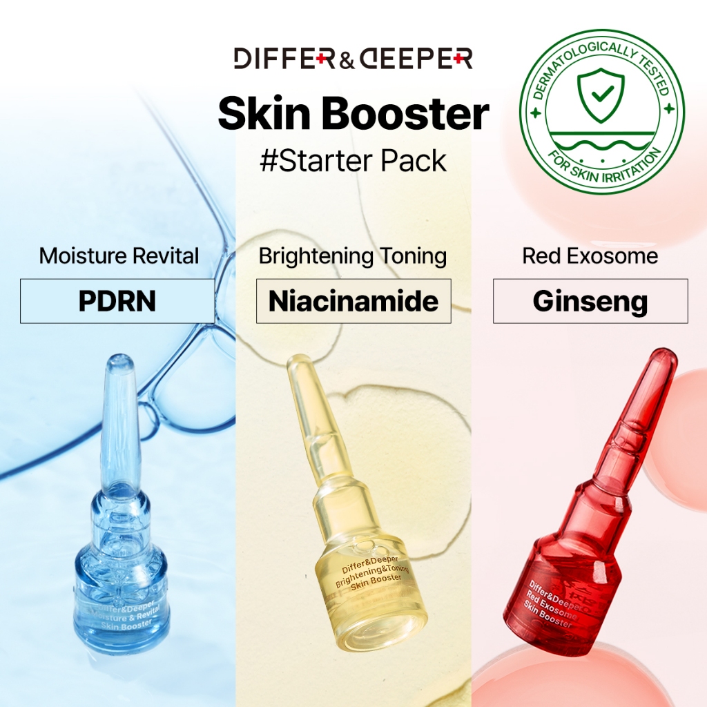 Differ & Deeper Skin Booster Starter Pack (2ml x 5ea) | Shopee Malaysia