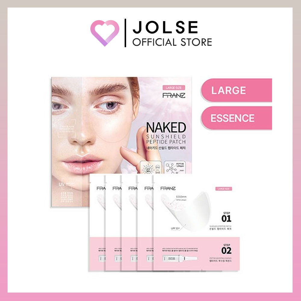 FRANZ Naked Sunshield Peptide Patch 5pairs | Shopee Malaysia