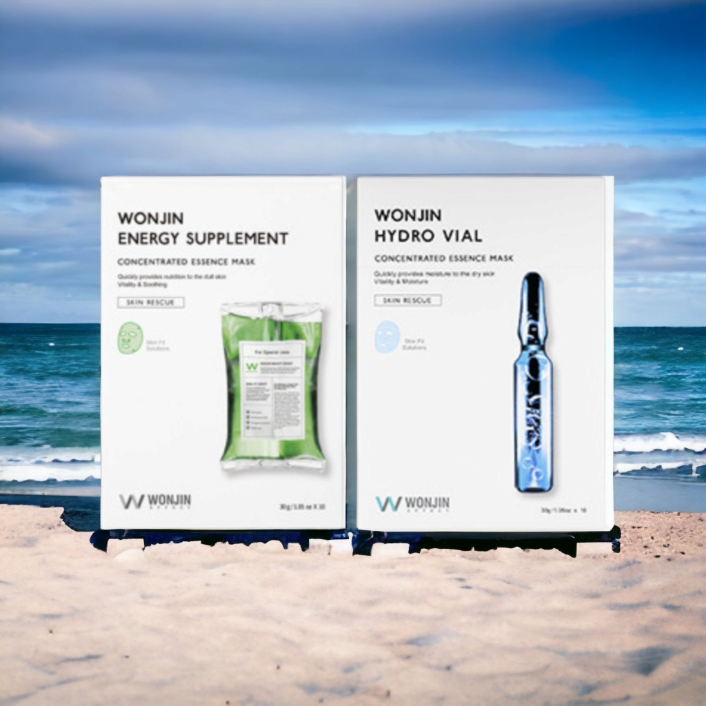 Wonjin Effect Mask Pack 30ML x 10 EA - 3 types (Nourising / Hyaluronic ...