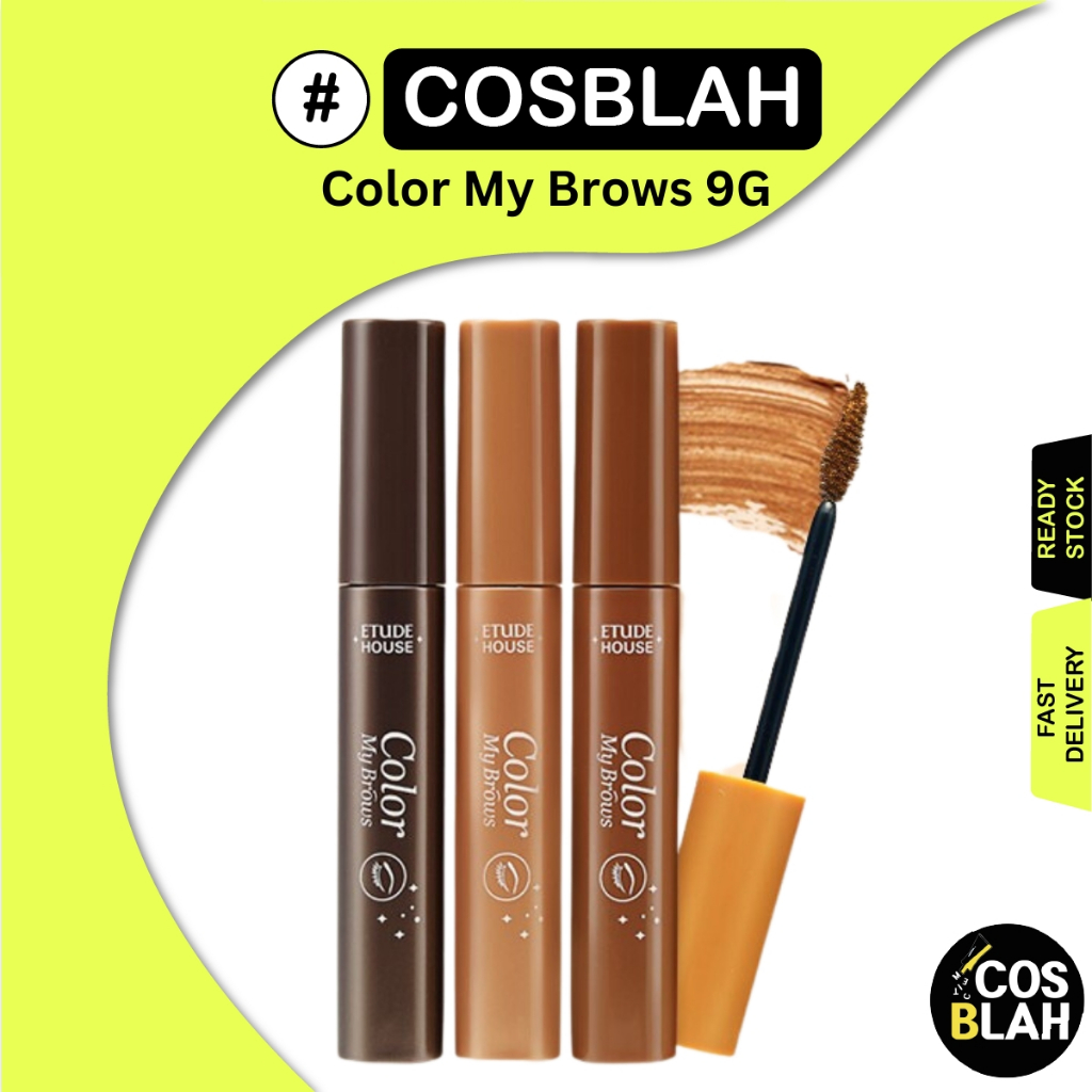 Etude House Color My Brows 4.5g / 9g | Shopee Malaysia