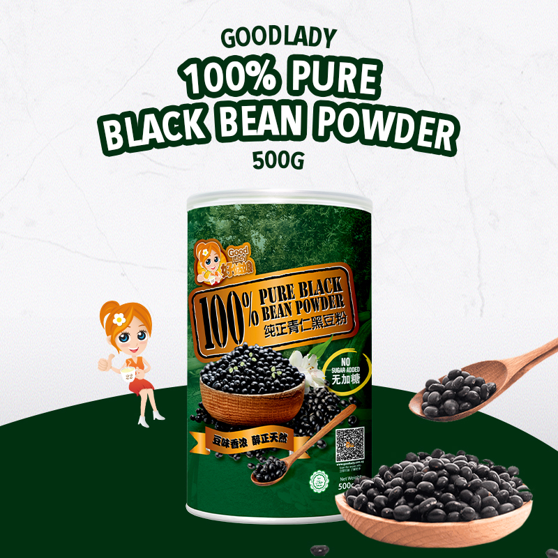 Good Lady 100% Pure Black Bean Powder - 500g | Shopee Malaysia