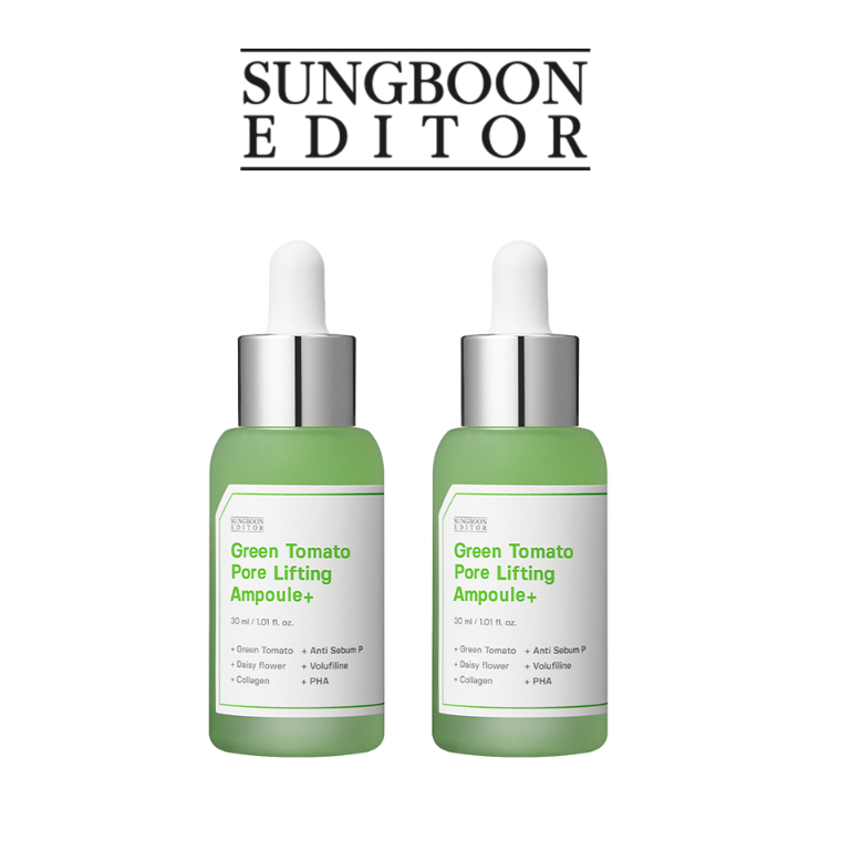 [Sungboon Editor] Green Tomato Pore Lifting Ampoule Plus 30ml + 30ml ...