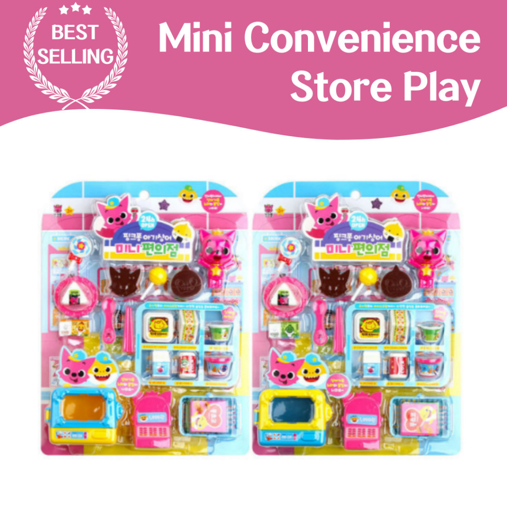 Pinkfong Baby Shark Mini Convenience Store Play - Fun Imagination Play ...