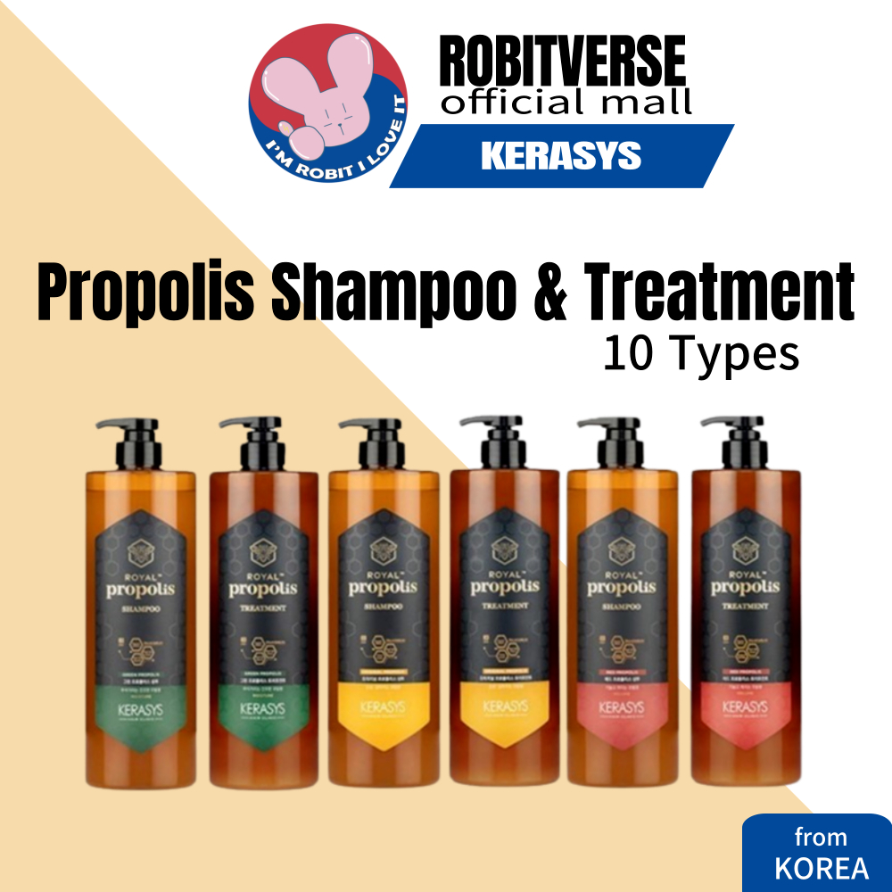 KERASYS PROPOLIS SHAMPOO & TREATMENT 10 TYPES kerasys / kerasys shampoo ...