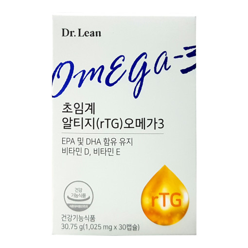 Dr.Lean Supercritical RTG Omega 3 1 Box Song Joong-Ki rTG Omega 3 | Shopee Malaysia