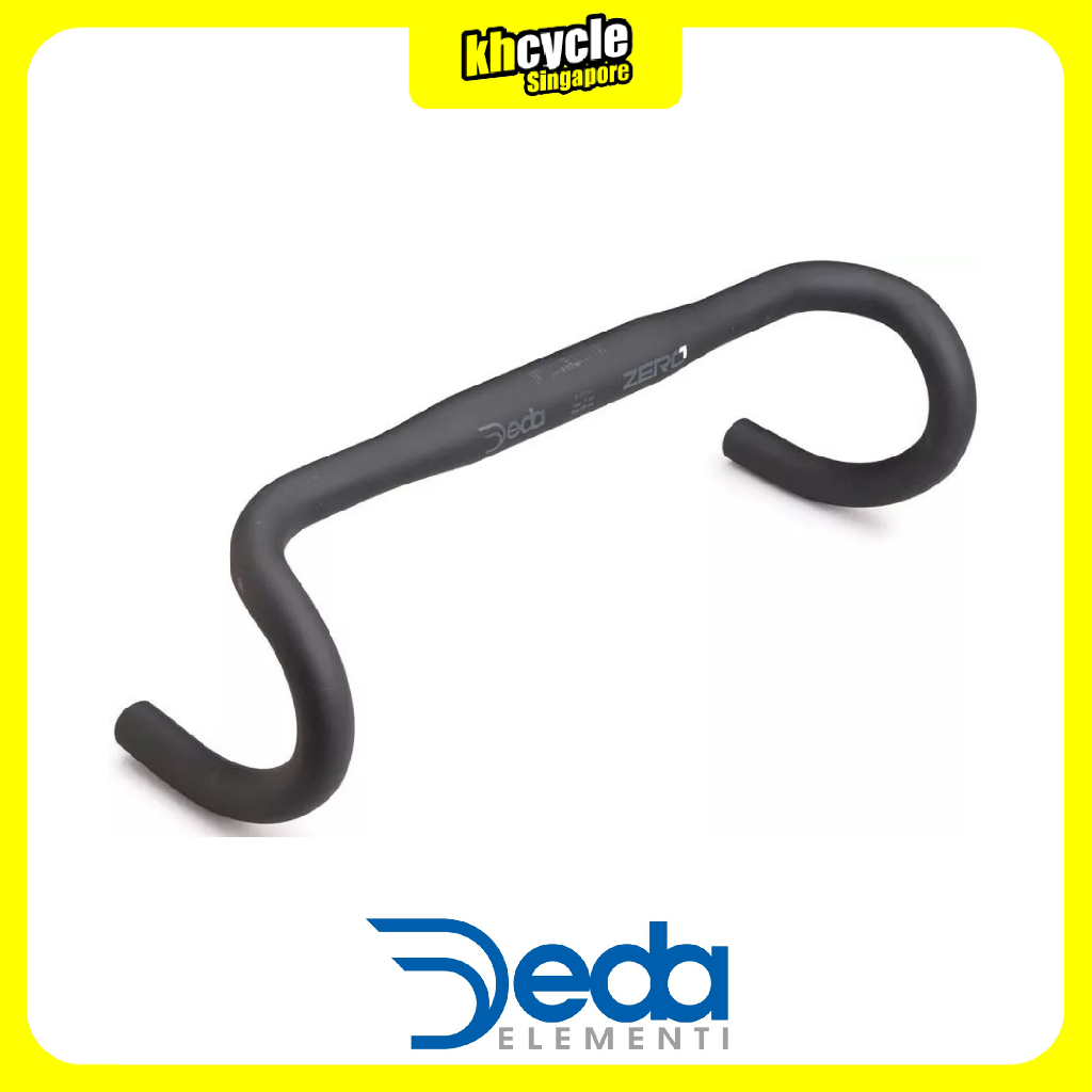 DEDA ELEMENTI Handlebar Road Zero1 Alloy RHM Black on Black | Shopee ...