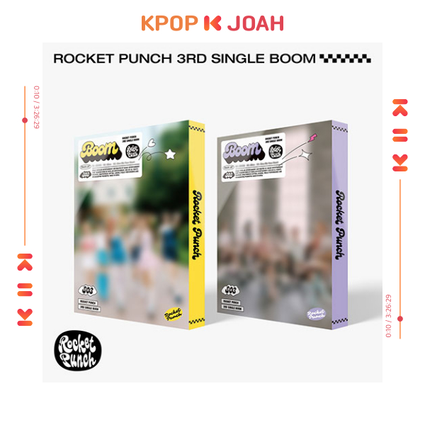 ROCKET PUNCH [BOOM] 3rd SINGLE ALBUM | Shopee Malaysia