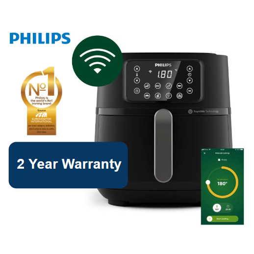 PHILIPS HD9285/91 1.4KG XXL CONNECTED AIRFRYER HD9285 SERIES 5000 ...