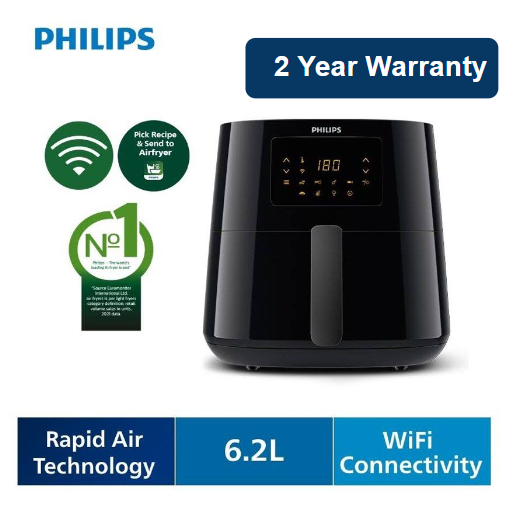 Philips HD9280 Essential XL Airfryer 6.2L HD9280/91 Series 5000 Air ...