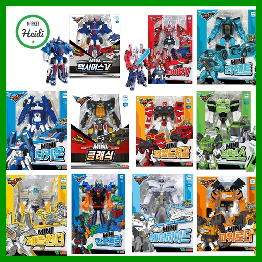 KOREA 🇰🇷 Tobot V Mini Transformer Robot Figure Series 20types | Shopee ...