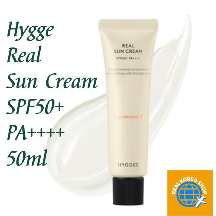[Korea Made] [Hygge] Real Sun Cream SPF50+ PA++++ 50ml | Shopee Malaysia