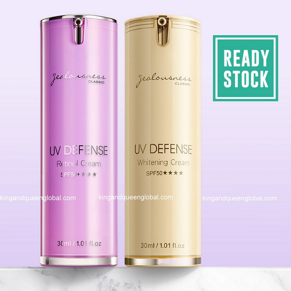 Jealousness 婕洛妮丝 UV Defense Whitening Cream PRO / Retinol Cream 抗UV防晒素颜霜 鸢尾花A醇 SPF50++++ [360 ...