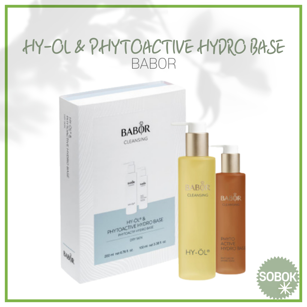 [BABOR] HY-OL & Phytoactive Hydro Base (Cleansing oil 200ml + Cleansing ...
