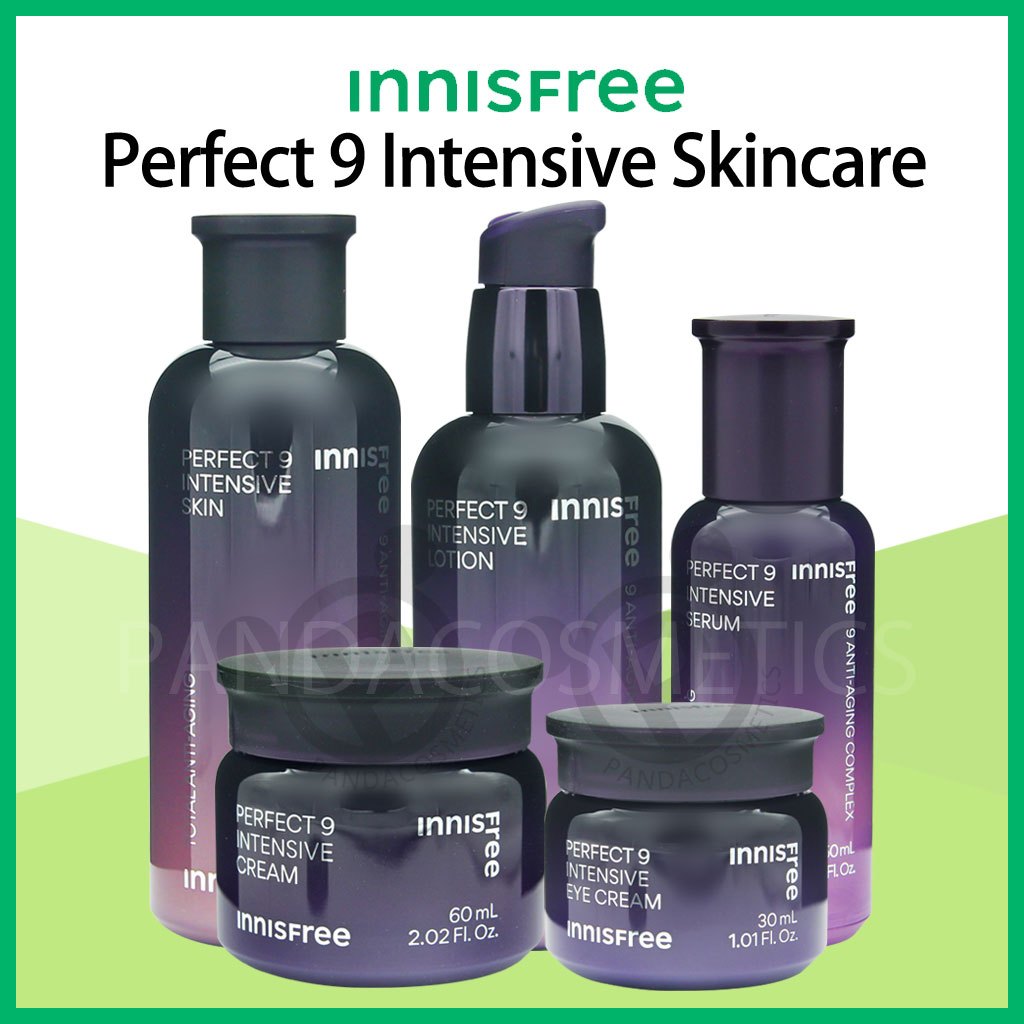 INNISFREE Perfect 9 Intensive Skincare ( Skin, Lotion, Serum, Cream ...